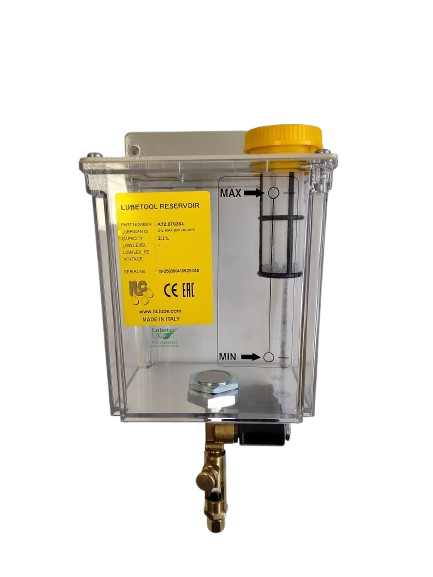 Interlube DRIP FEED LUBRICATOR 2 LITRE RES - 24V SOLENOID OPERATED from ...