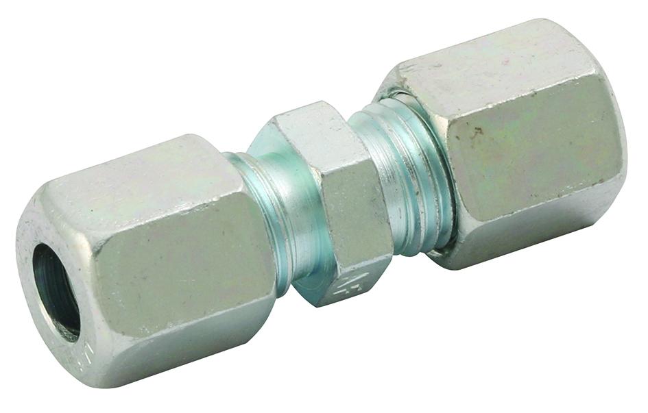 4mm compression double ended tube fitting – Lubetec UK